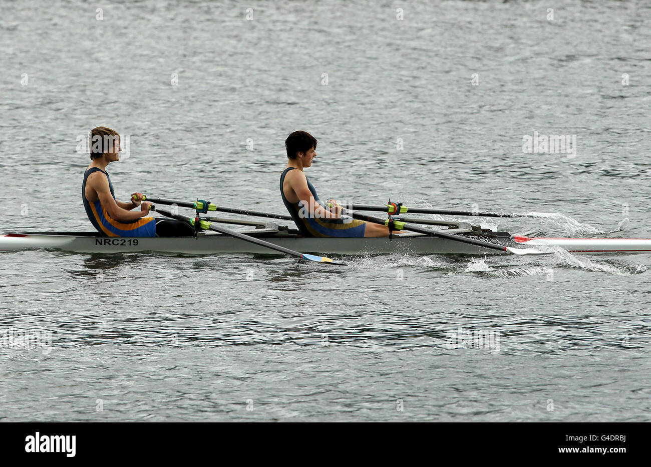 Connor Gamble and Dominic Parnell of Nottingham Rowing Club win the ...