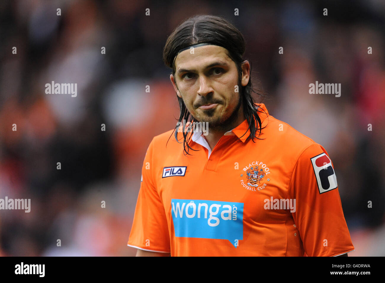 Soccer pre season friendly blackpool v rangers bloomfield road hi-res ...