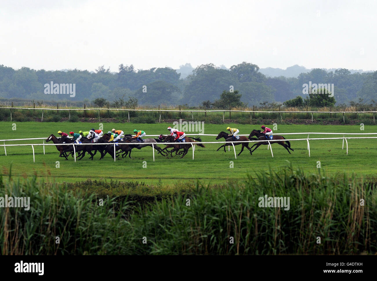 Catterick racecourse general view hi-res stock photography and images ...