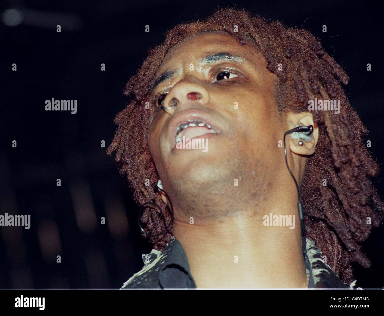 PA NEWS PHOTO 30/8/98 MAXIM REALITY (aka Keith Palmer) OF THE PRODIGY ...