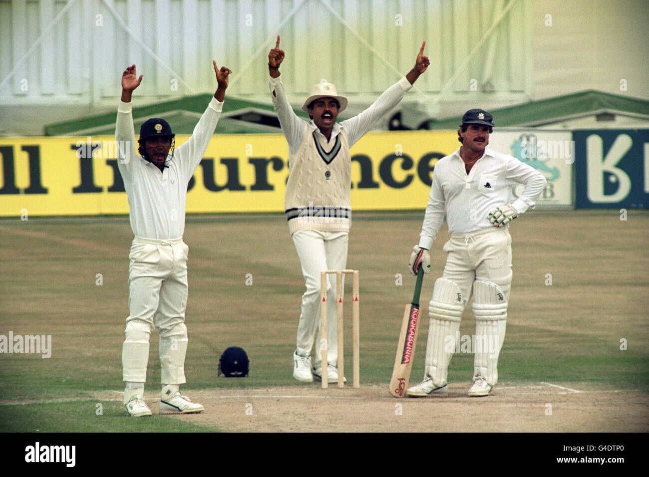 Cricket england v india second test old trafford hi-res stock ...