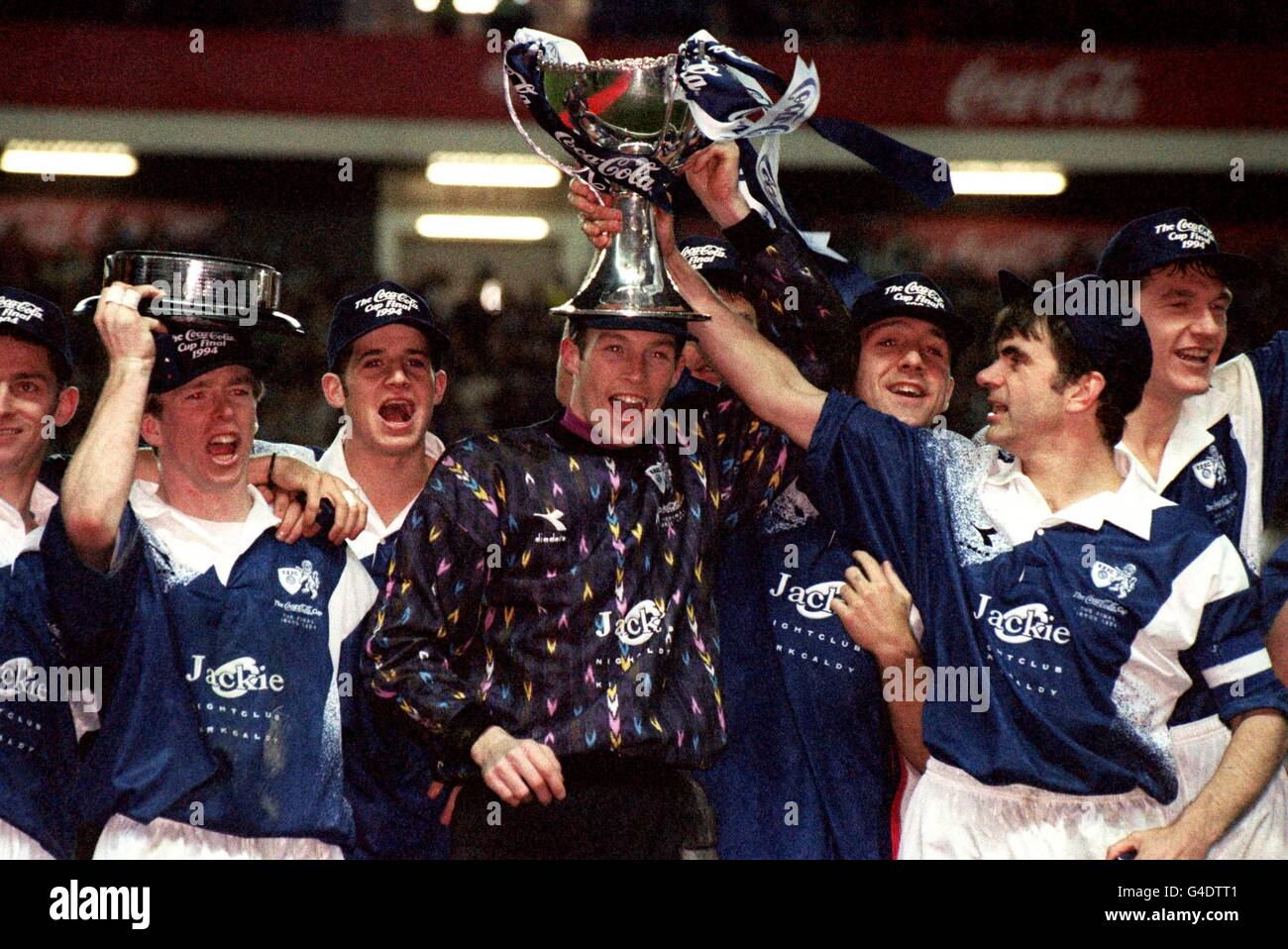 SCOTTISH COCA-COLA CUP FINAL SOCCER Stock Photo - Alamy