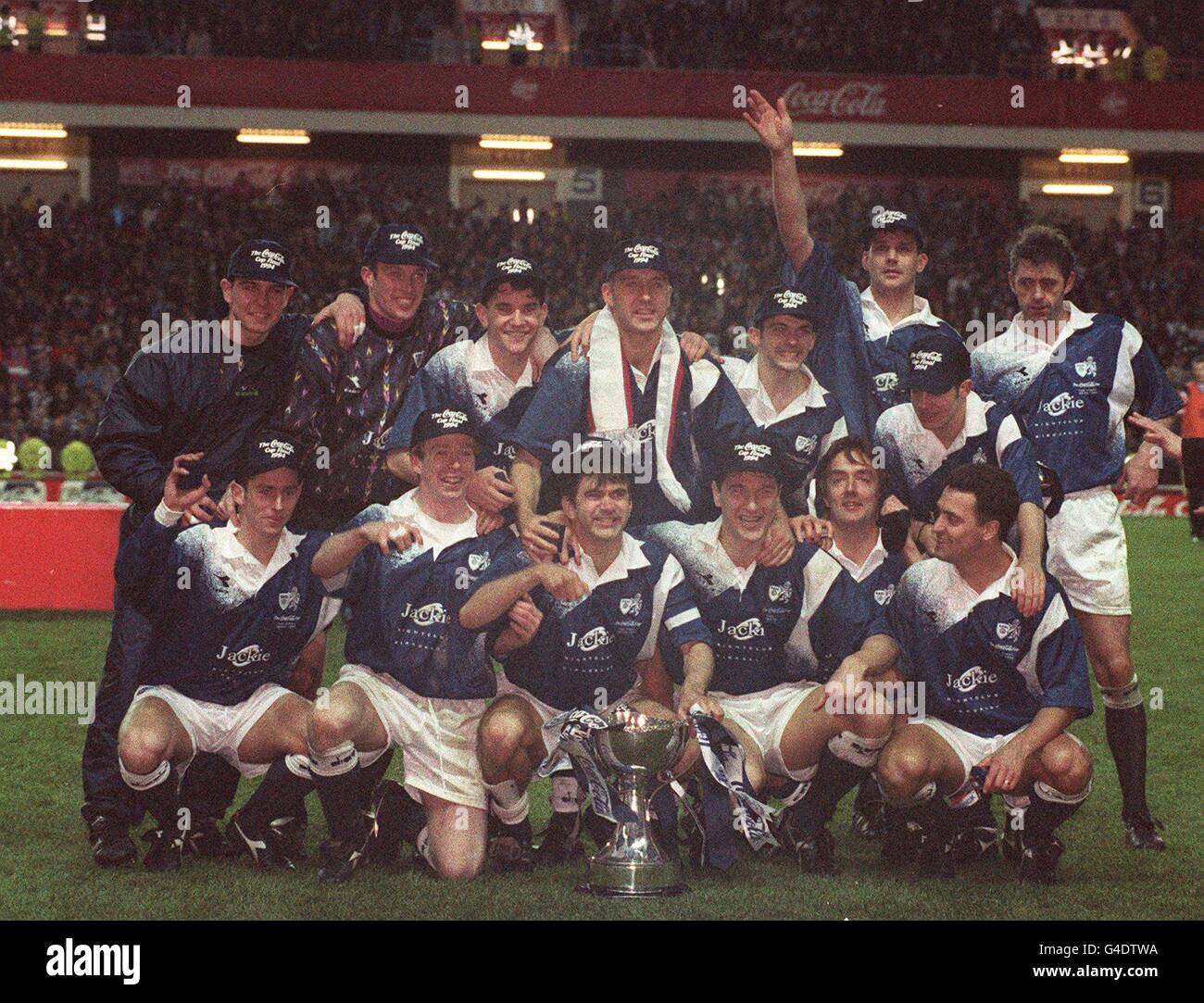 Scottish coca cola cup final soccer raith rovers v celtic hi-res stock ...