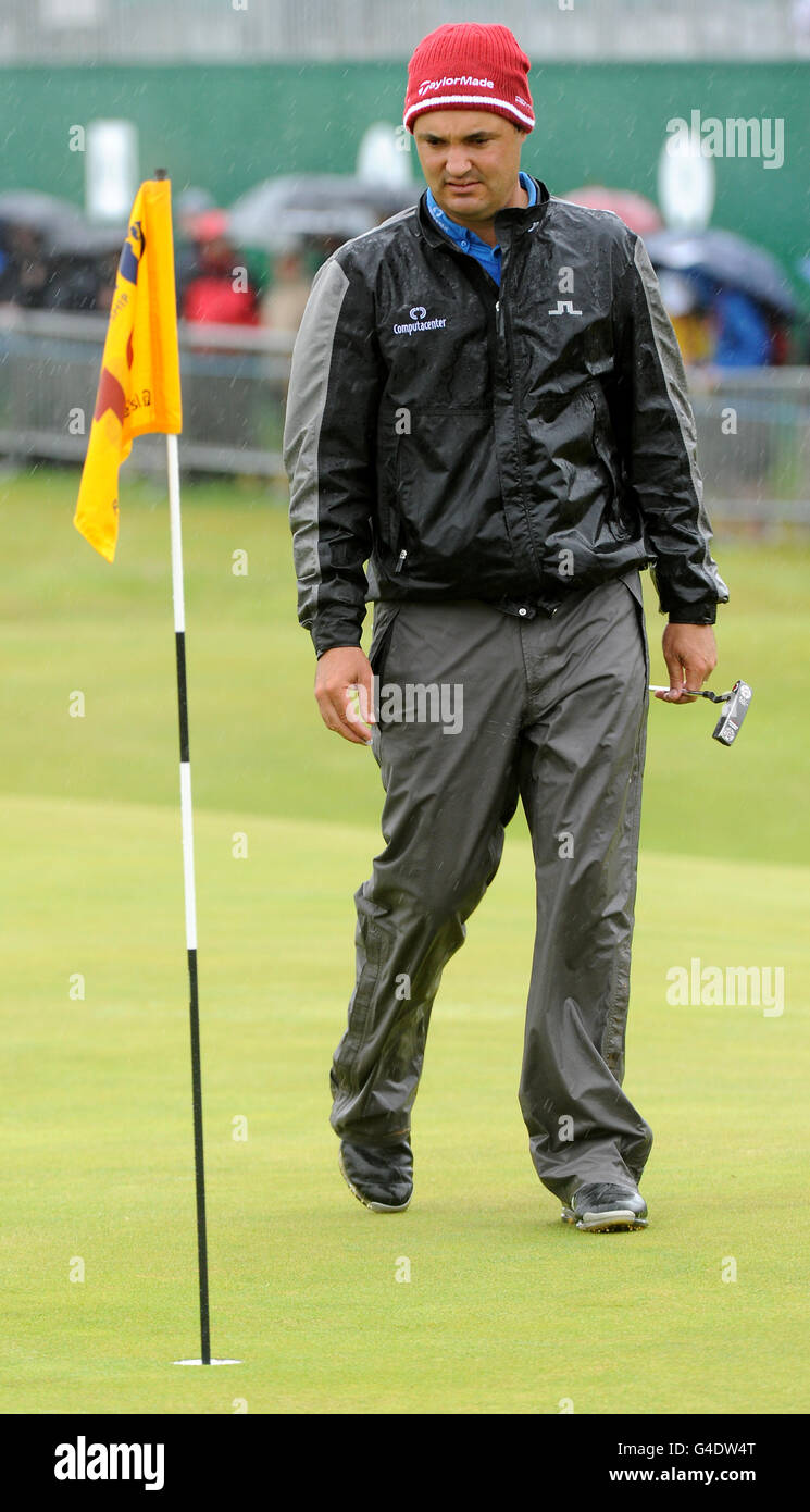 Scotland's Stephen Gallagher during The Open at Royal St George's ...