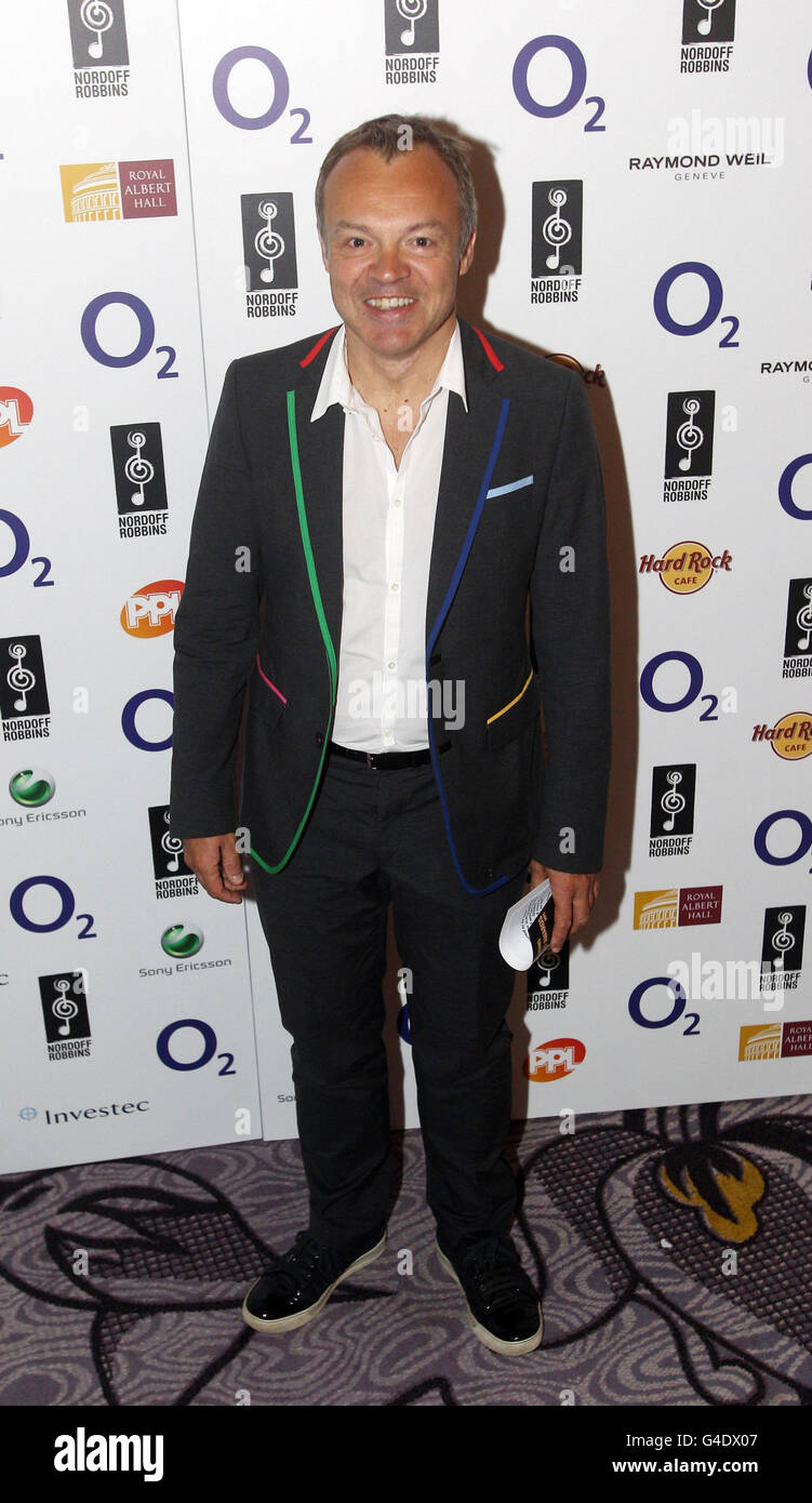 Graham Norton at the Nordoff Robbins O2 Silver Clef Awards in the Hilton, London Stock Photo - Alamy