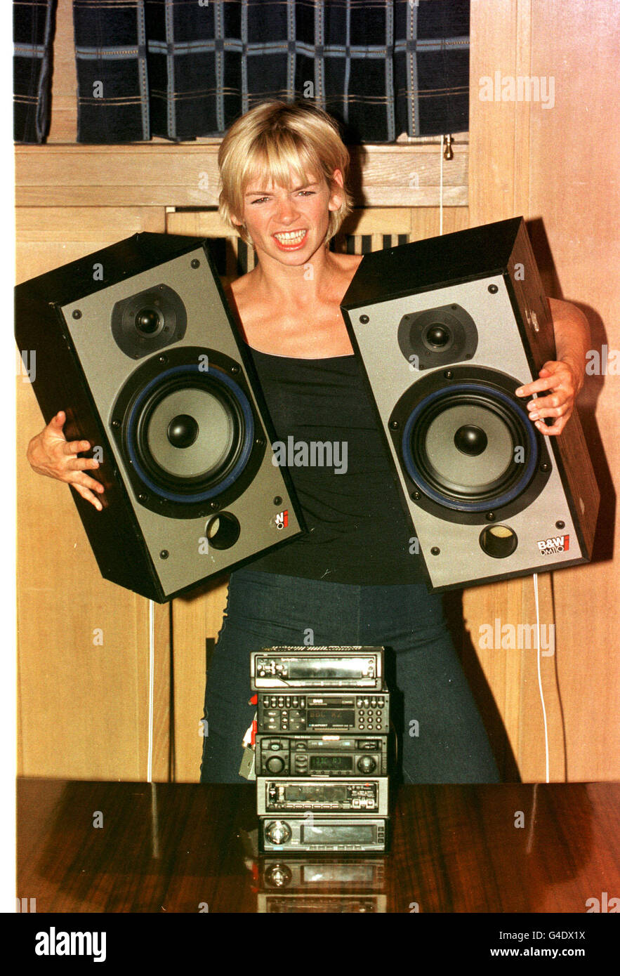 ZOE BALL DIGITAL CAR RADIOS Stock Photo - Alamy