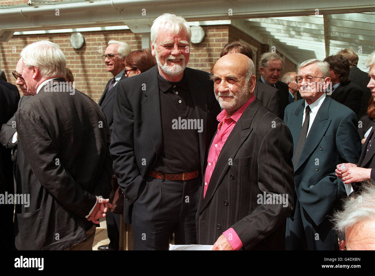 ACTORS TONY BOOTH (FATHER OF CHERIE BOOTH QC) AND WARREN MITCHELL ...