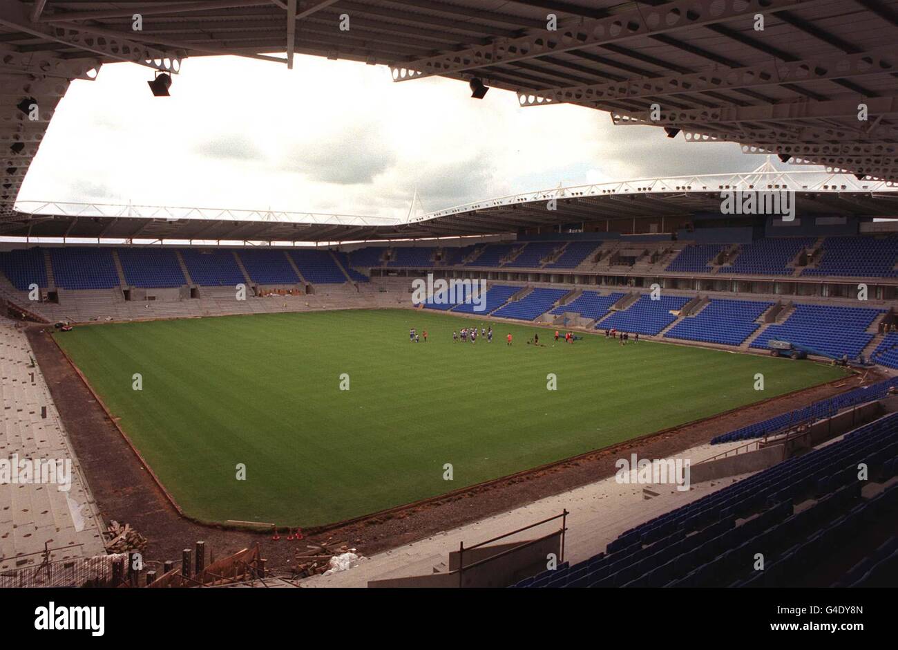 Soccer - Reading New Stadium - Madejski Stadium Stock Photo - Alamy