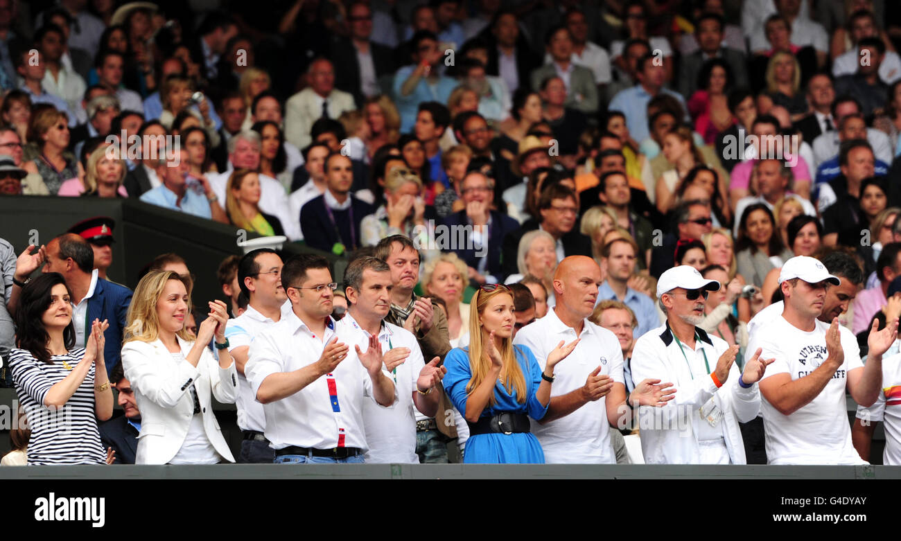 Jelena ristic girlfriend novak djokovic hi-res stock photography and ...