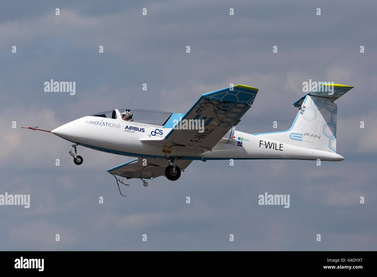 The Airbus E-Fan is a prototype electric aircraft being developed by ...