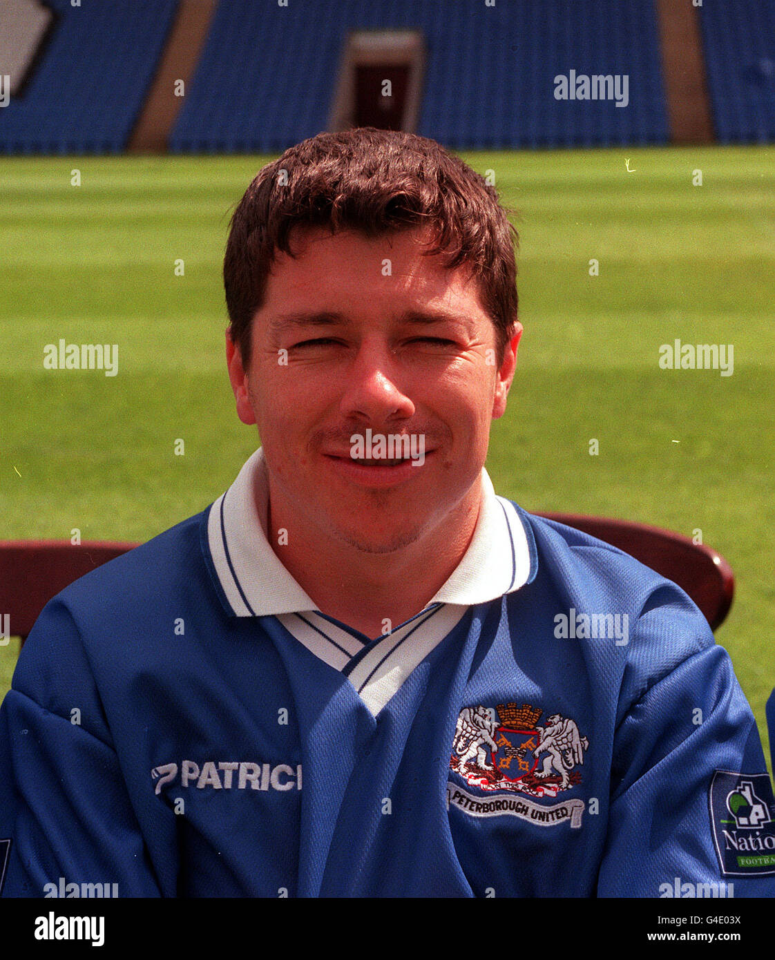 PETERBOROUGH UNITED FC. DEREK PAYNE OF PETERBOROUGH UNITED FOOTBALL ...