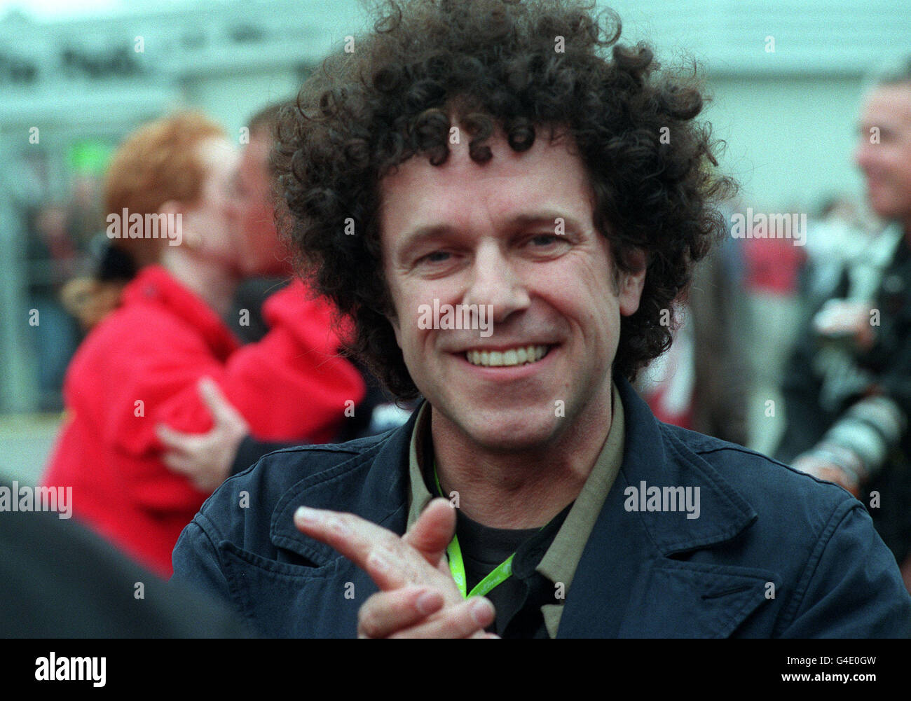 SINGER LEO SAYER AT SILVERSTONE FOR THE BRITISH GRAND PRIX Stock Photo ...