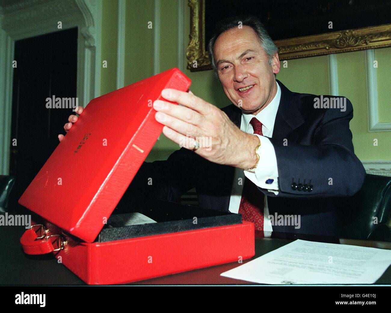 Jack Cunningham, 58, newly appointed as Minister for the Cabinet Office ...