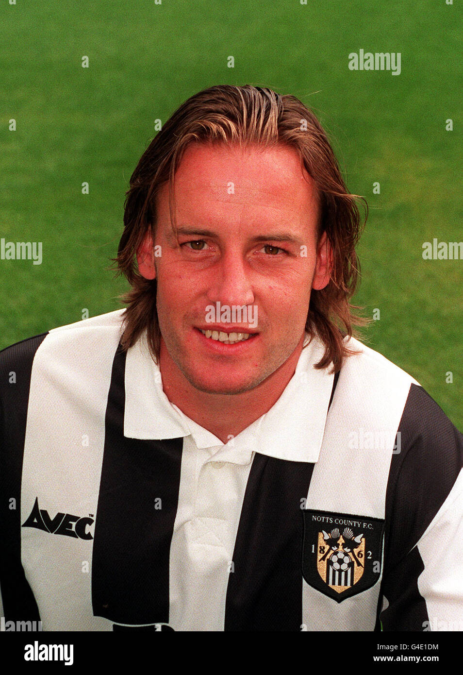 GARY STRODDER OF NOTTS COUNTY FOOTBALL CLUB.. GARY STRODDER OF NOTTS ...