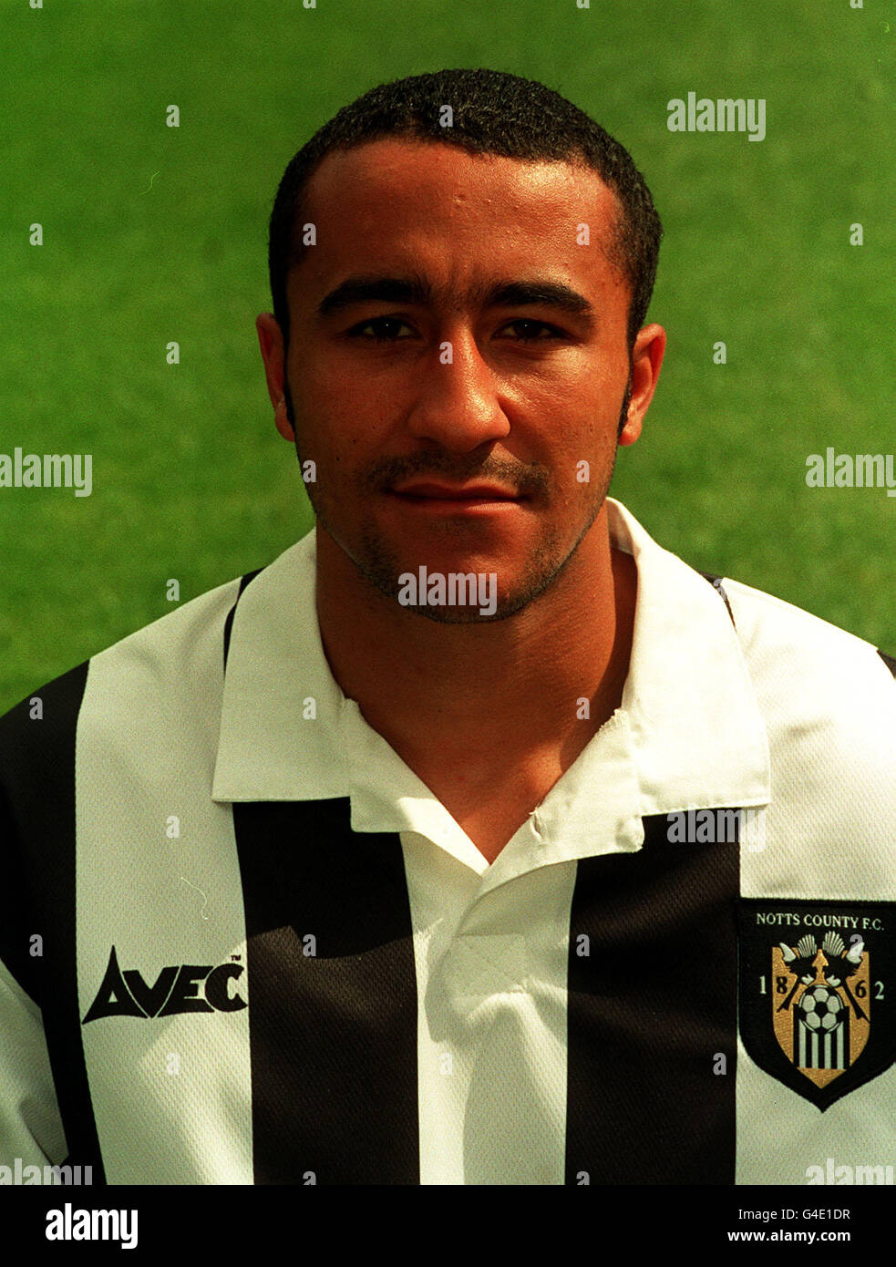 JUSTIN JACKSON OF NOTTS COUNTY FOOTBALL CLUB Stock Photo - Alamy