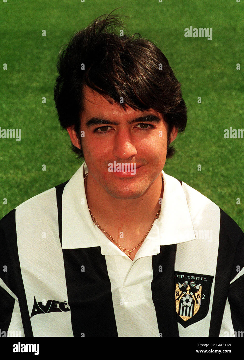 MARK QUAYLE OF NOTTS COUNTY FOOTBALL CLUB.. MARK QUAYLE OF NOTTS COUNTY ...