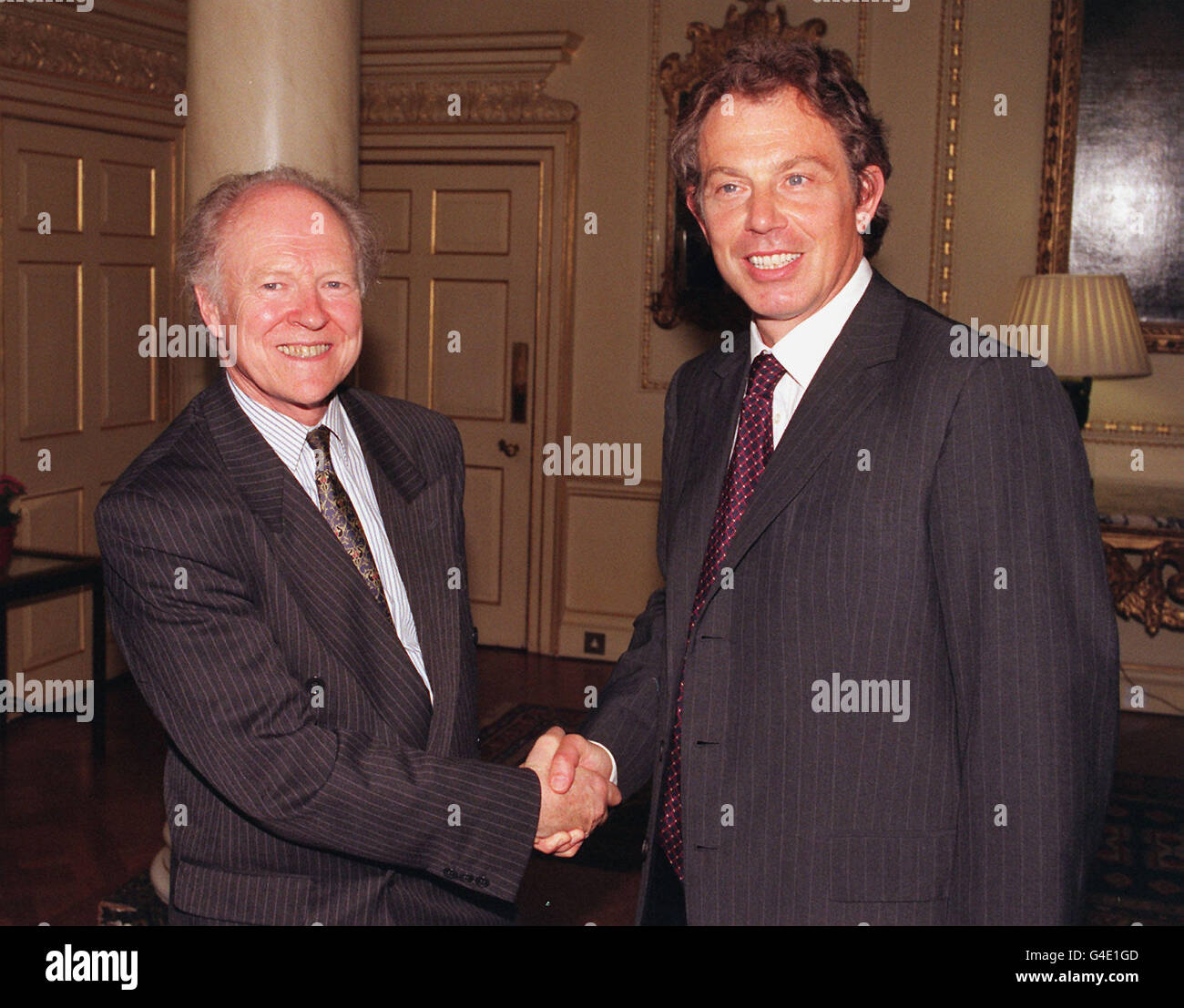 Prime Minister Tony Blair welcomes Vincent Watts the newly-appointed ...