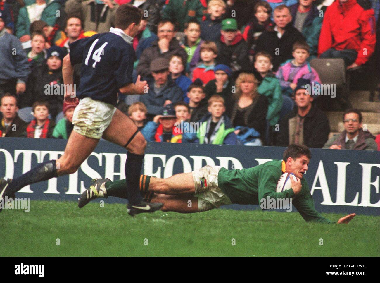 Rugby Union - Autumn International - Scotland v South Africa ...