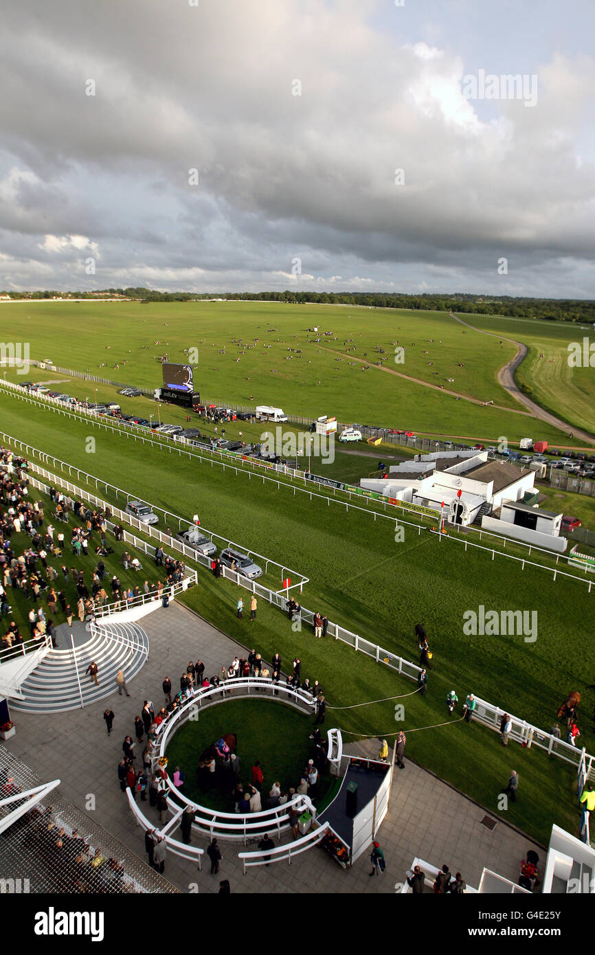 The winners enclosure at epsom racecourse hi-res stock photography and ...