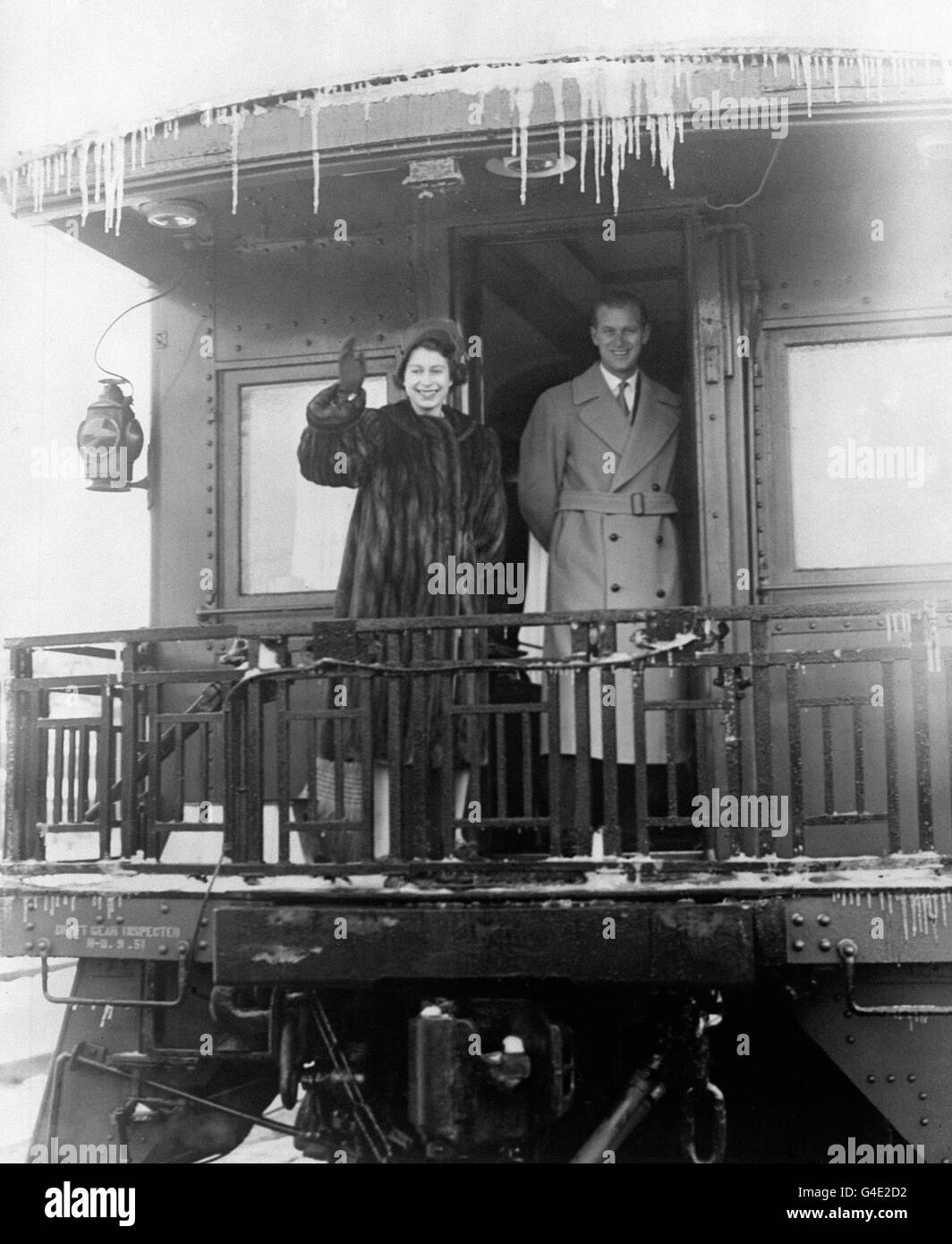 Royalty - Princess Elizabeth Tour of Canada Stock Photo - Alamy