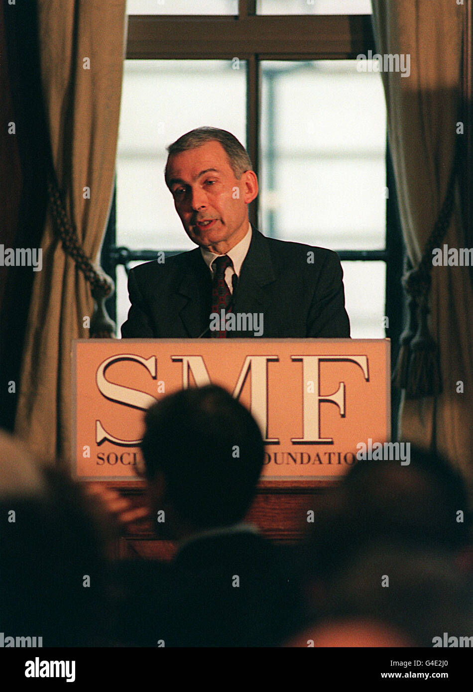 Frank Field/speaking at SMF Stock Photo - Alamy