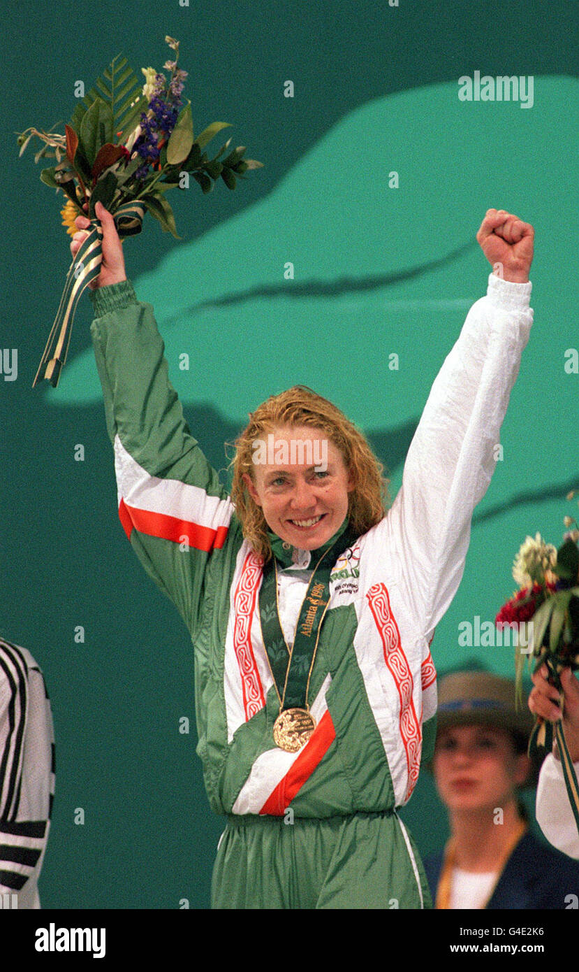 Swimmer Michelle Smith filer3 Stock Photo - Alamy