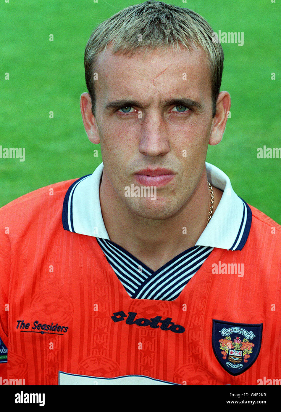 BLACKPOOL Butler. Tony Butler OF BLACKPOOL FOOTBALL CLUB Stock Photo ...