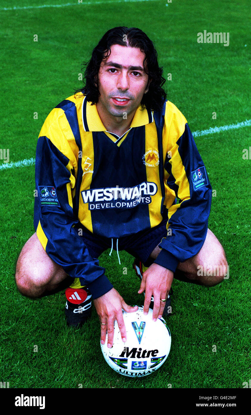 ROBBIE HERRERA OF TORQUAY UNITED FOOTBALL CLUB. ROBBIE HERRERA OF ...