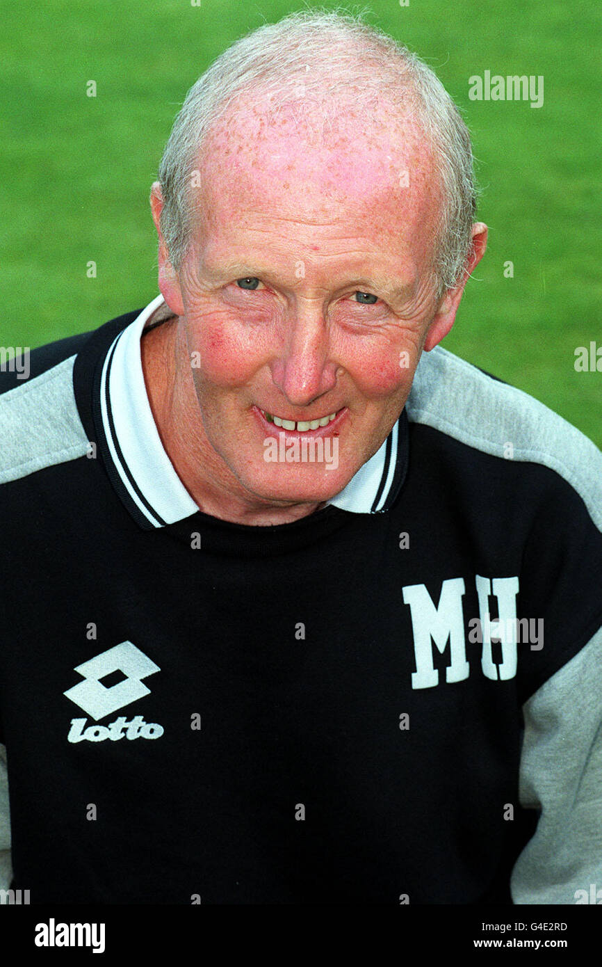 Assistant manager mick hennigan of blackpool football club hi-res stock ...