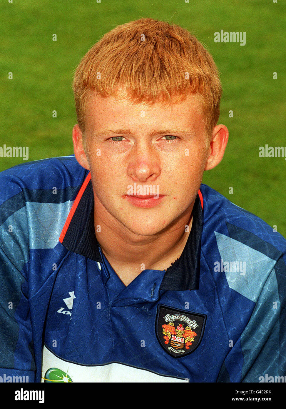 BLACKPOOL Longworth. Steve Longworth OF BLACKPOOL FOOTBALL CLUB Stock ...