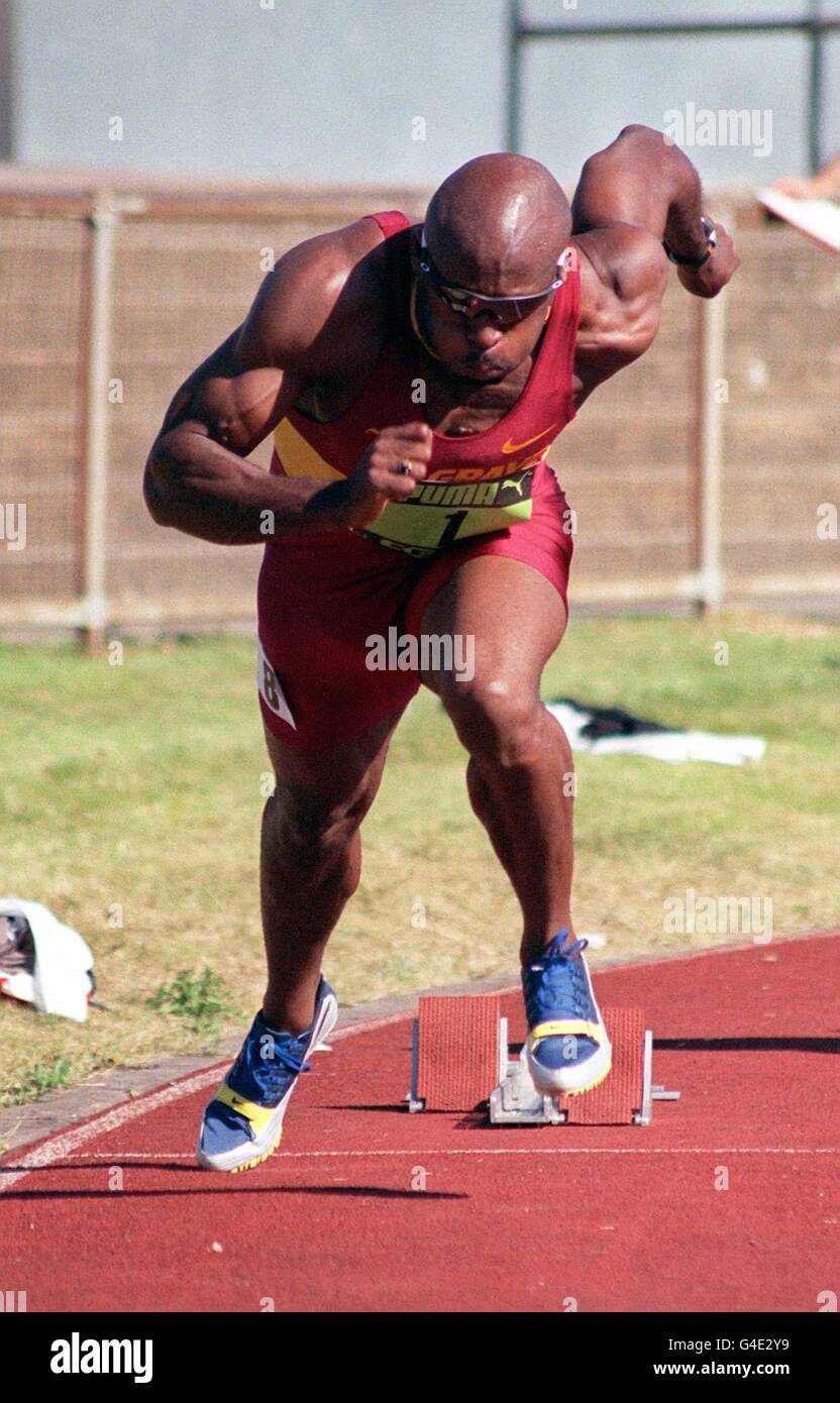 At the barnet copthall athletics stadium hi-res stock photography and ...