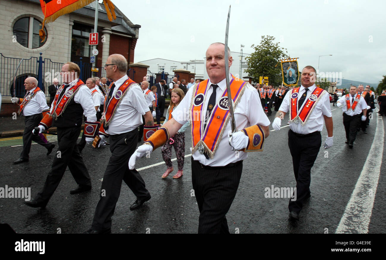 Twelfth of July celebrations Stock Photo - Alamy