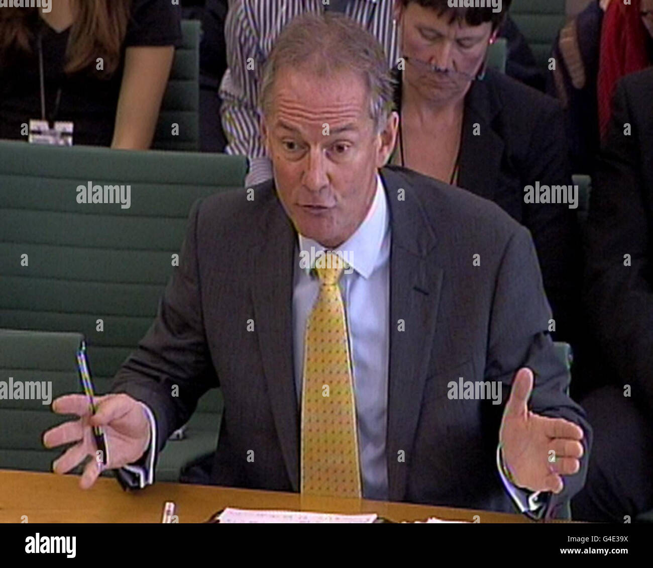 Former assistant commissioner Andy Hayman gives evidence to a Commons ...