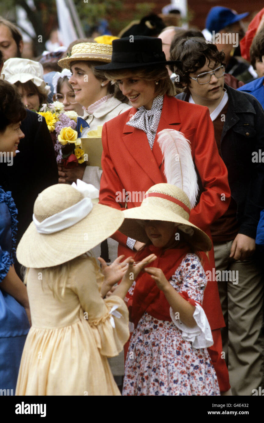 Princess diana, canada hi-res stock photography and images - Alamy