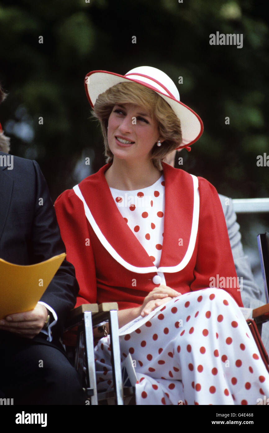 Royalty - Prince and Princess of Wales Visit to Canada Stock Photo - Alamy
