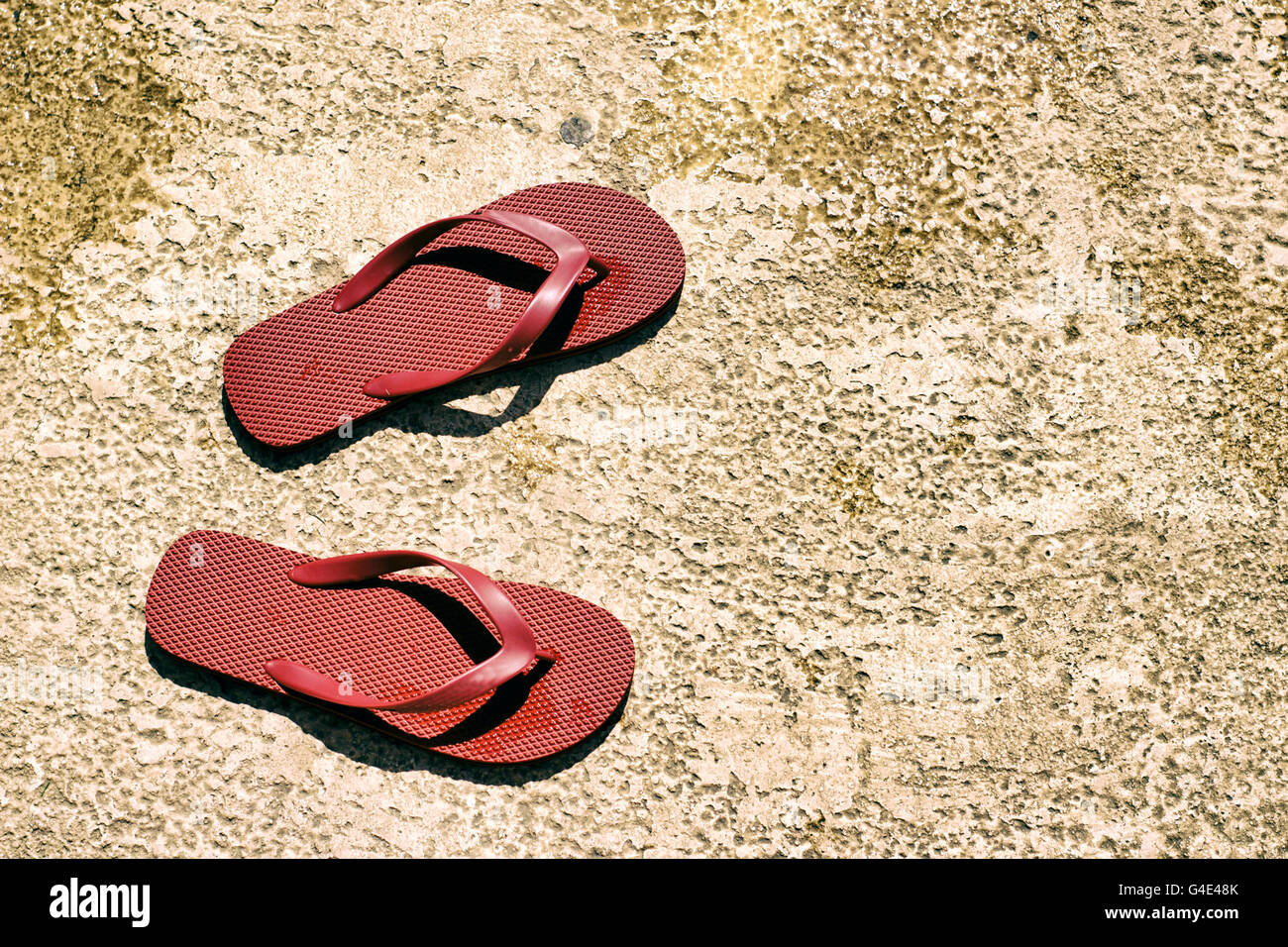 Wet sandals hi-res stock photography and images - Alamy