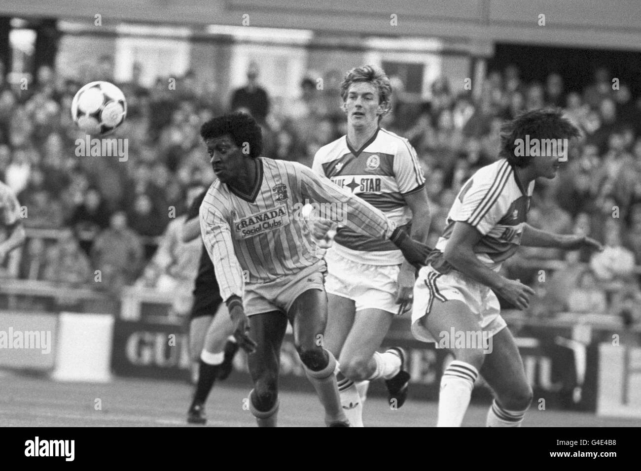 Qpr v coventry Black and White Stock Photos & Images - Alamy