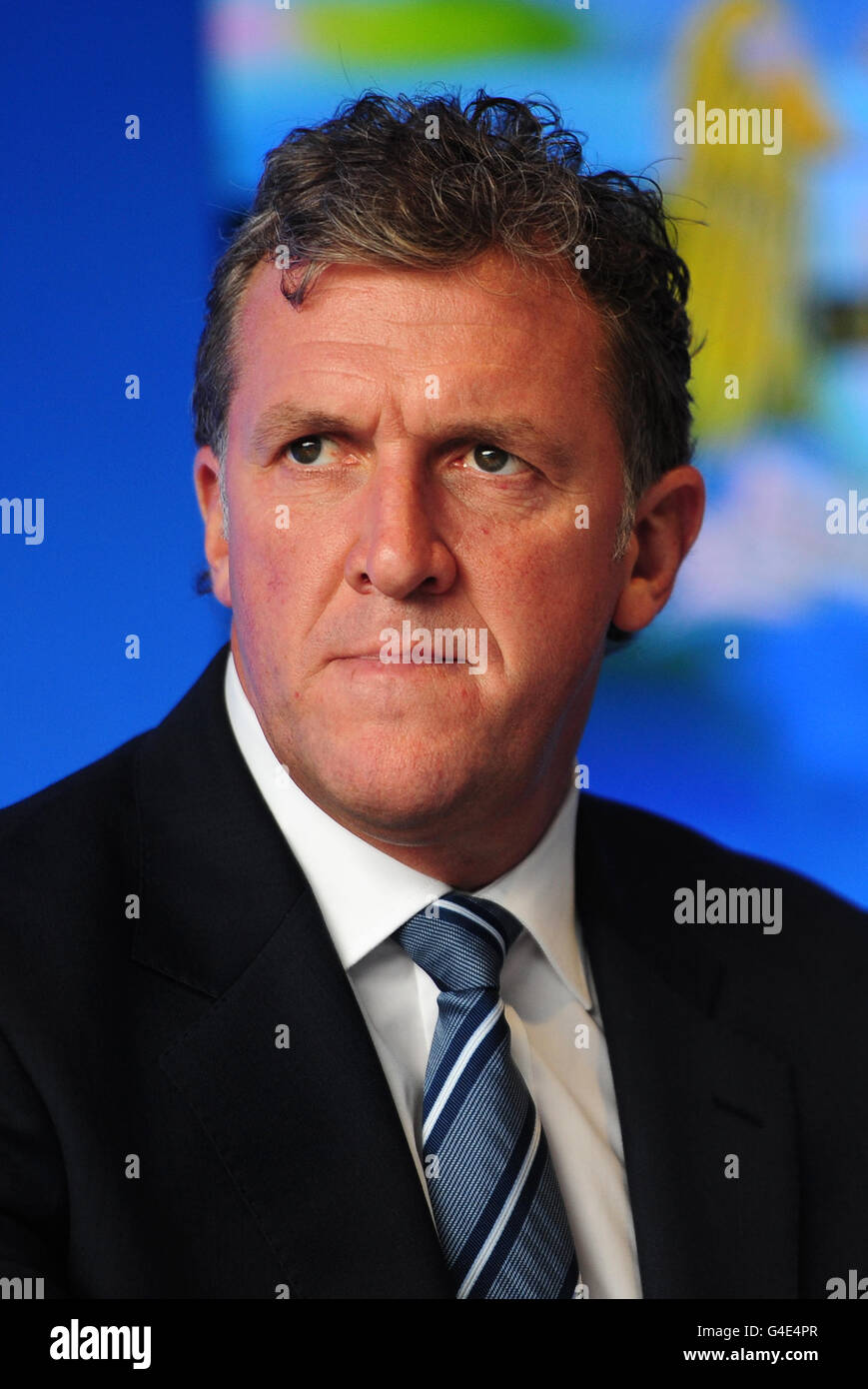 Manchester City's Chief Executive officer Garry Cook during a press ...