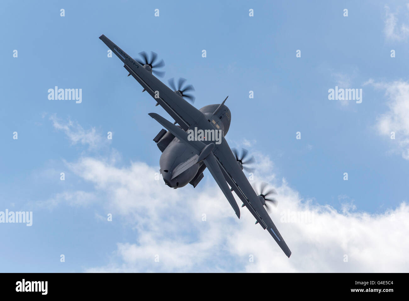 Airbus Defence and Space A400M military cargo aircraft at the ...