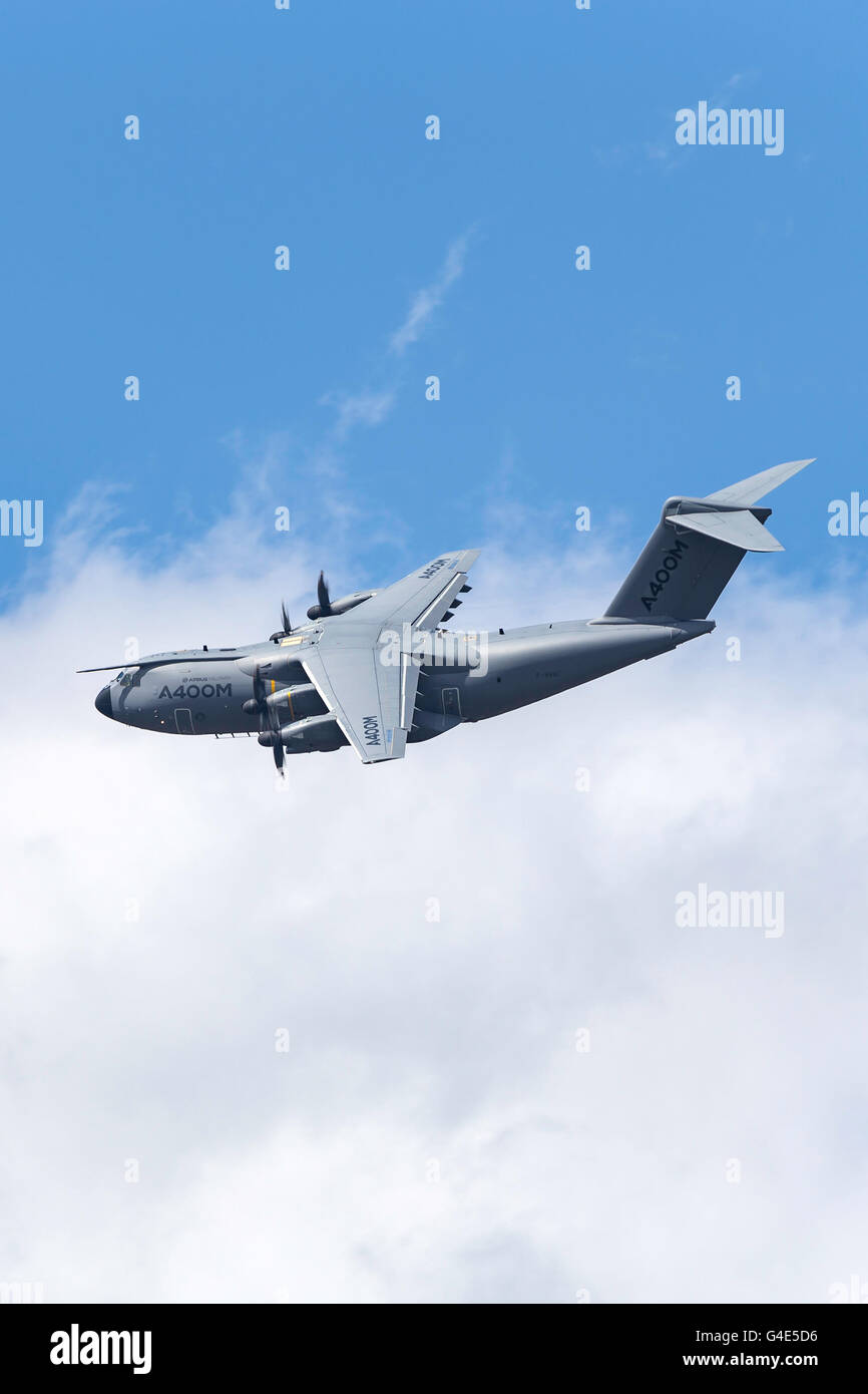 Airbus Defence and Space A400M military cargo aircraft at the ...