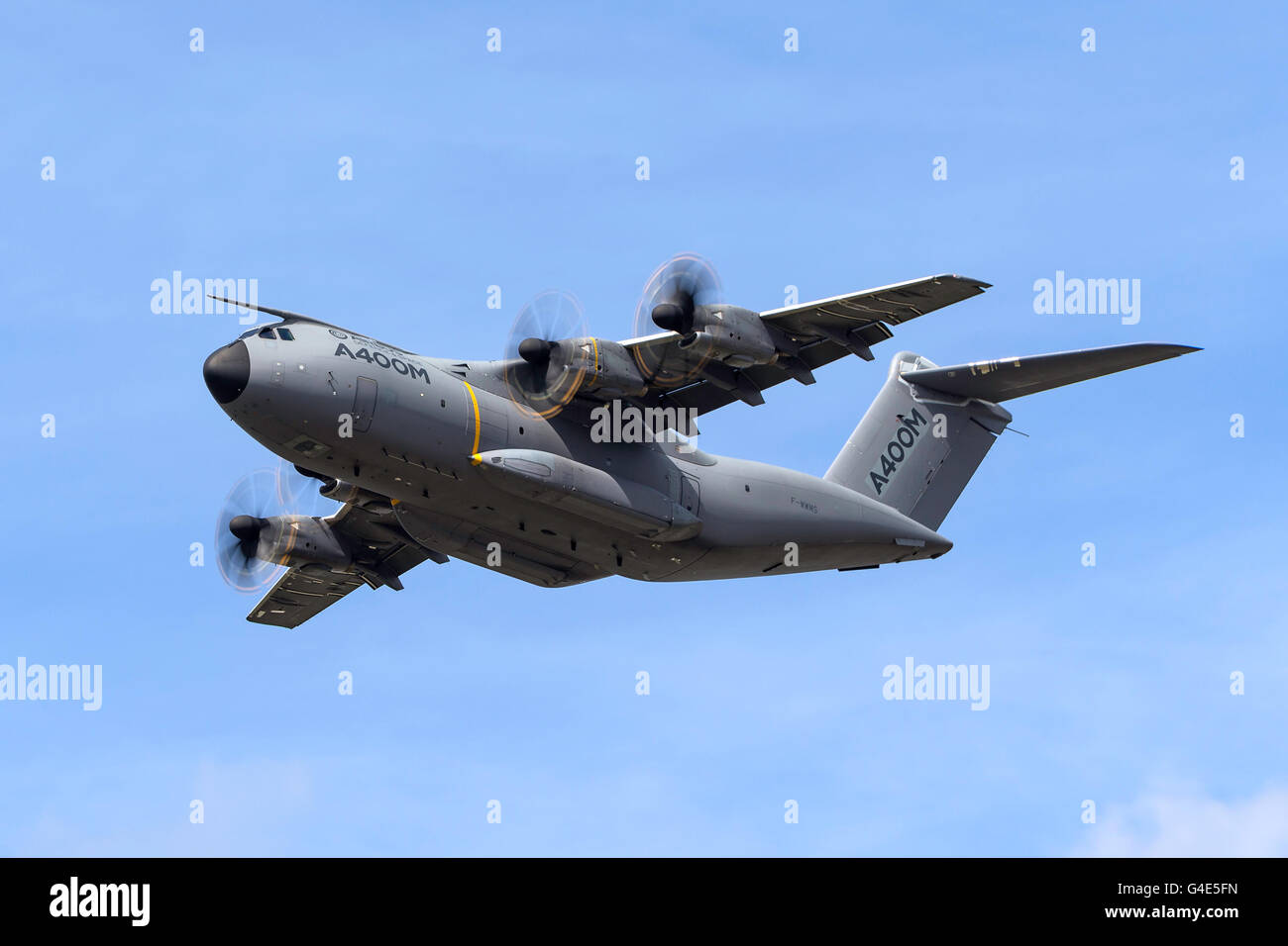 Airbus Defence and Space A400M military cargo aircraft at the ...