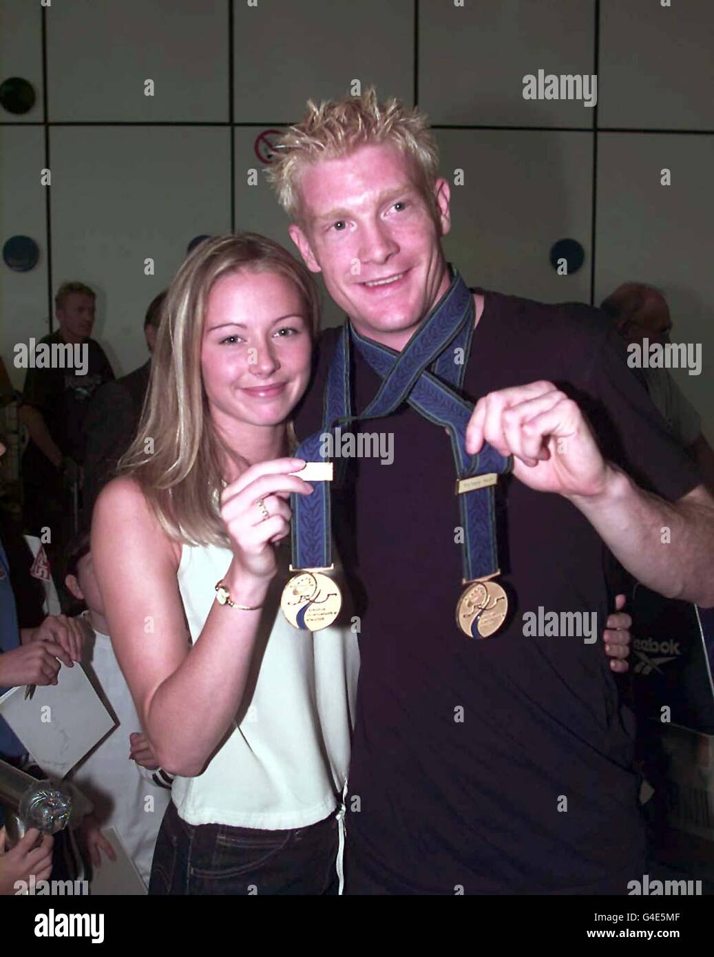 Double gold medal winner iwan thomas hi-res stock photography and ...