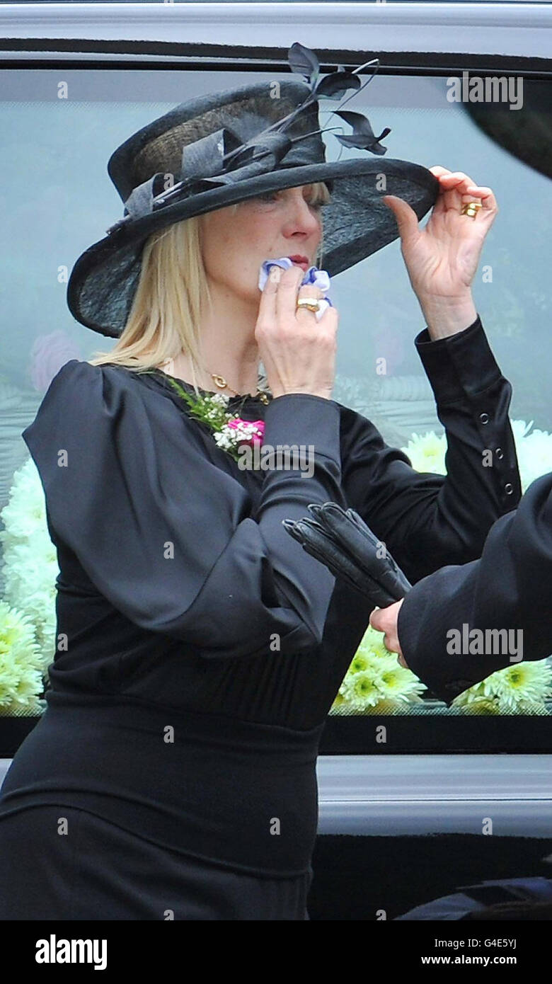 Becky Godden-Edwards funeral Stock Photo - Alamy