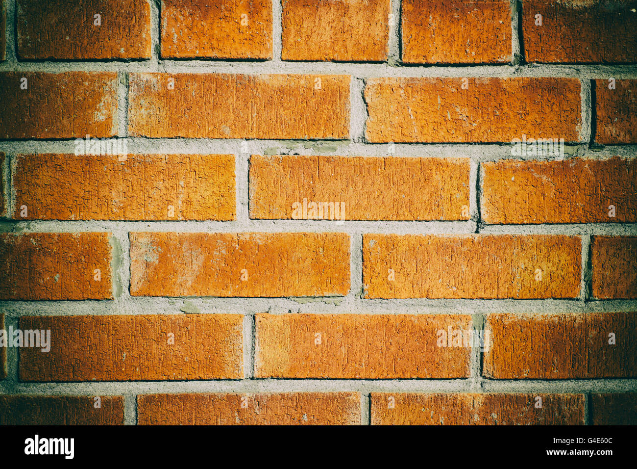 Photograph of a red brick wall texture Stock Photo - Alamy