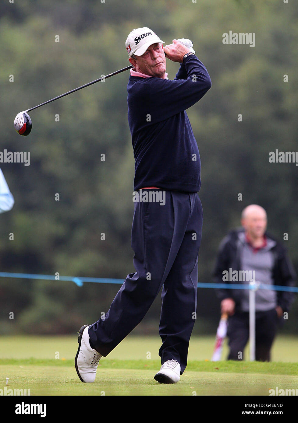 England's Carl Mason during Round One ofthe Senior Open Championship at ...