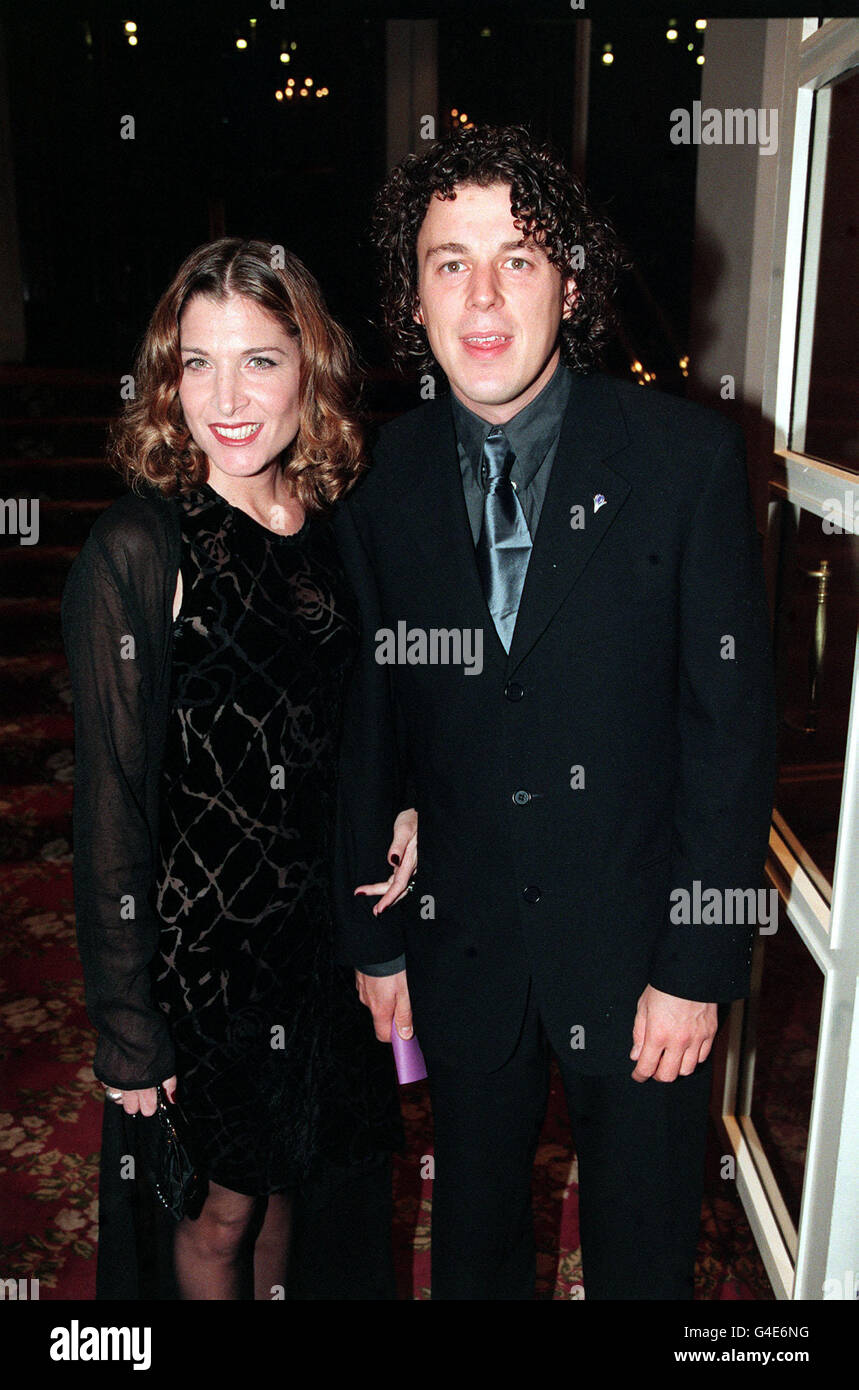 Actor And Comedian Alan Davies And His Girlfriend Stock Photos & Actor ...