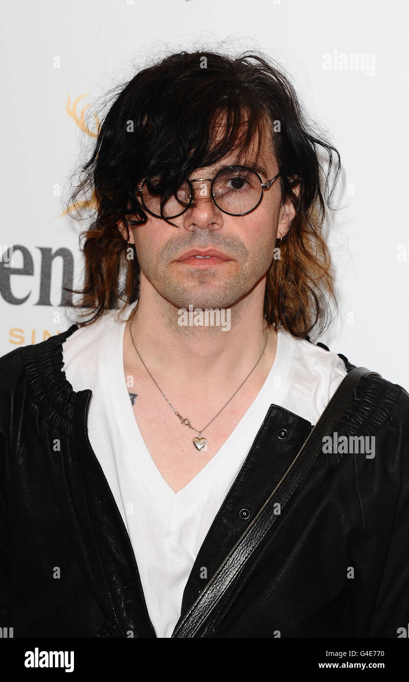 Tim Burgess arrives at the Mojo Awards Stock Photo - Alamy