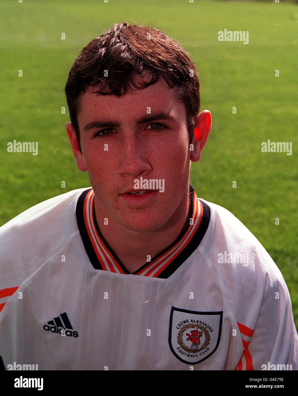 CREWE ALEXANDRA FC. MIKE WILLIAMSON OF CREWE ALEXANDRA FOOTBALL CLUB ...