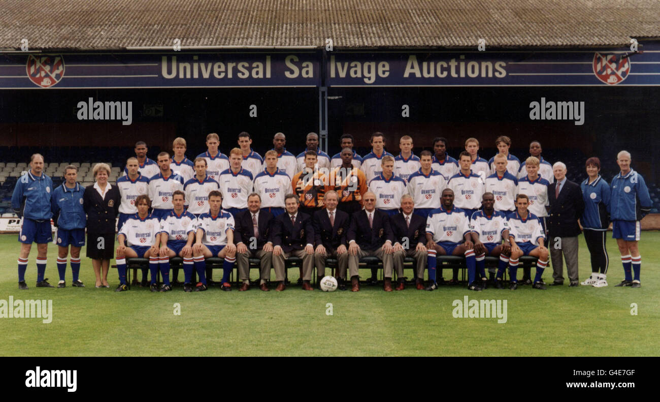 LUTON TOWN Team Stock Photo - Alamy