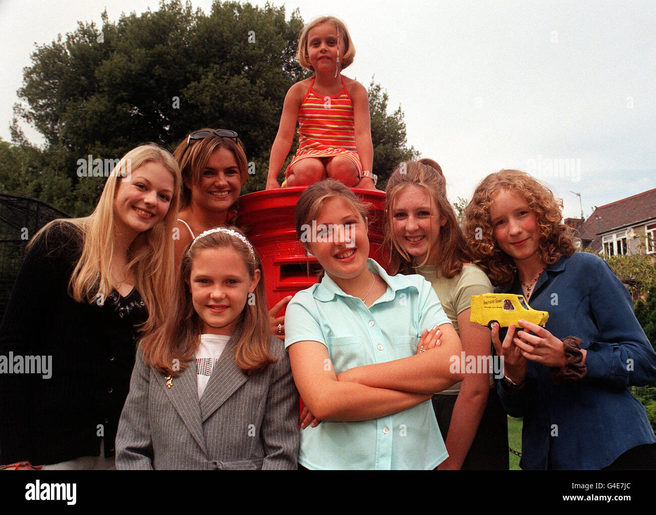 6 year old amy corrigan from cheadle High Resolution Stock Photography ...